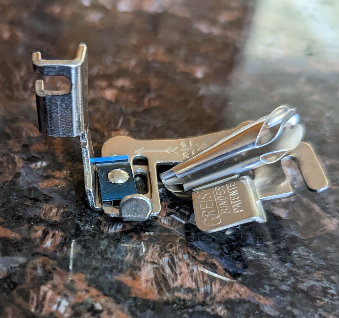 Vintage Greist Bias Binder Foot With Position Adjustment 15/16th Made ...