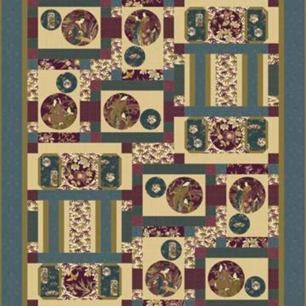 Geisha Quilt Pattern - Etsy