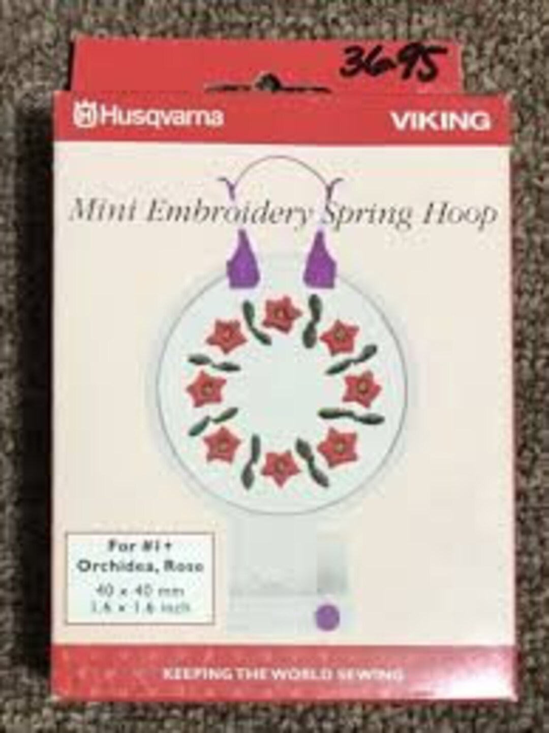 Mini Embroidery Spring Hoop & Plus Embroidery Hoop Set for Husqvarna ...