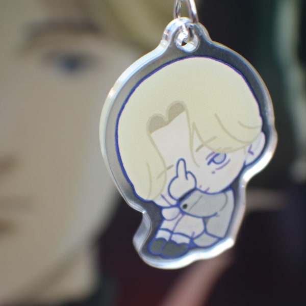 Anime Keychain - Etsy