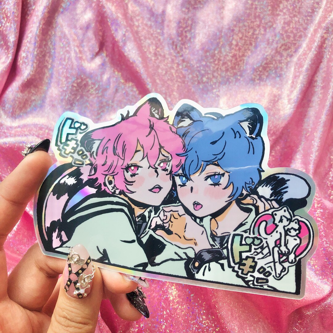 Catboy Stickers | Holographic | I