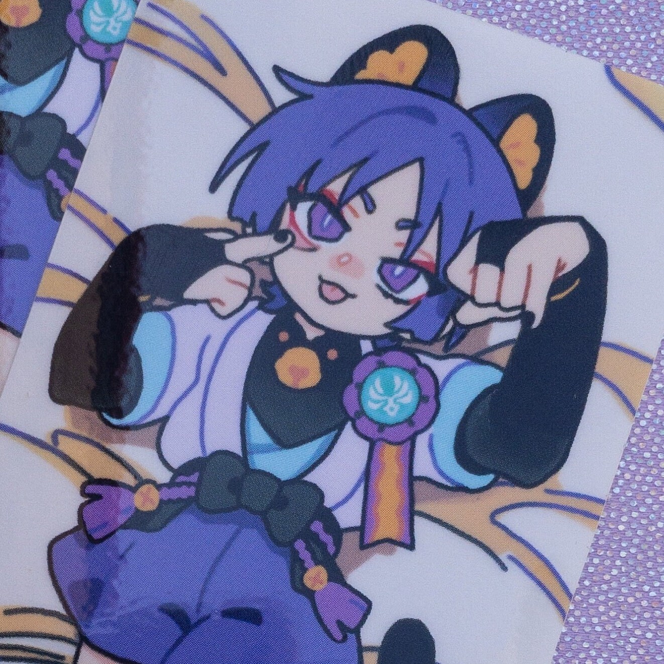 Scaramouche Dakimakura Genshin Impact Stickers Anime Fanart - Etsy ...