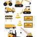 Construction Stickers, Sticker Set, Construction Theme, Cement Truck ...