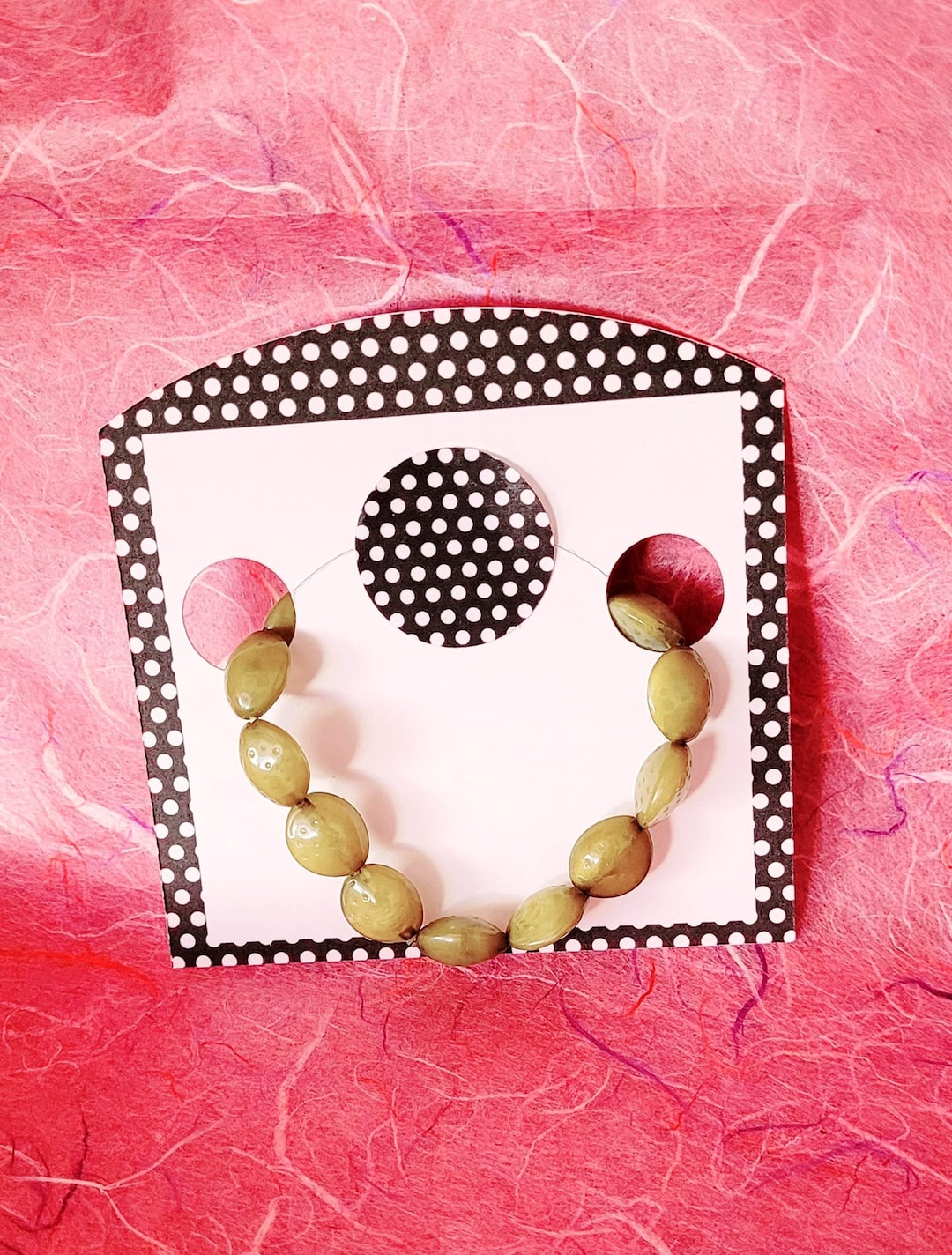 Bracelet Display Card, Custom Jewelry Display Card, Handmade Jewelry ...
