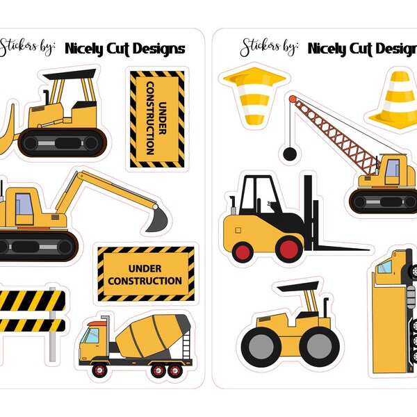 Equipment Stickers - Etsy