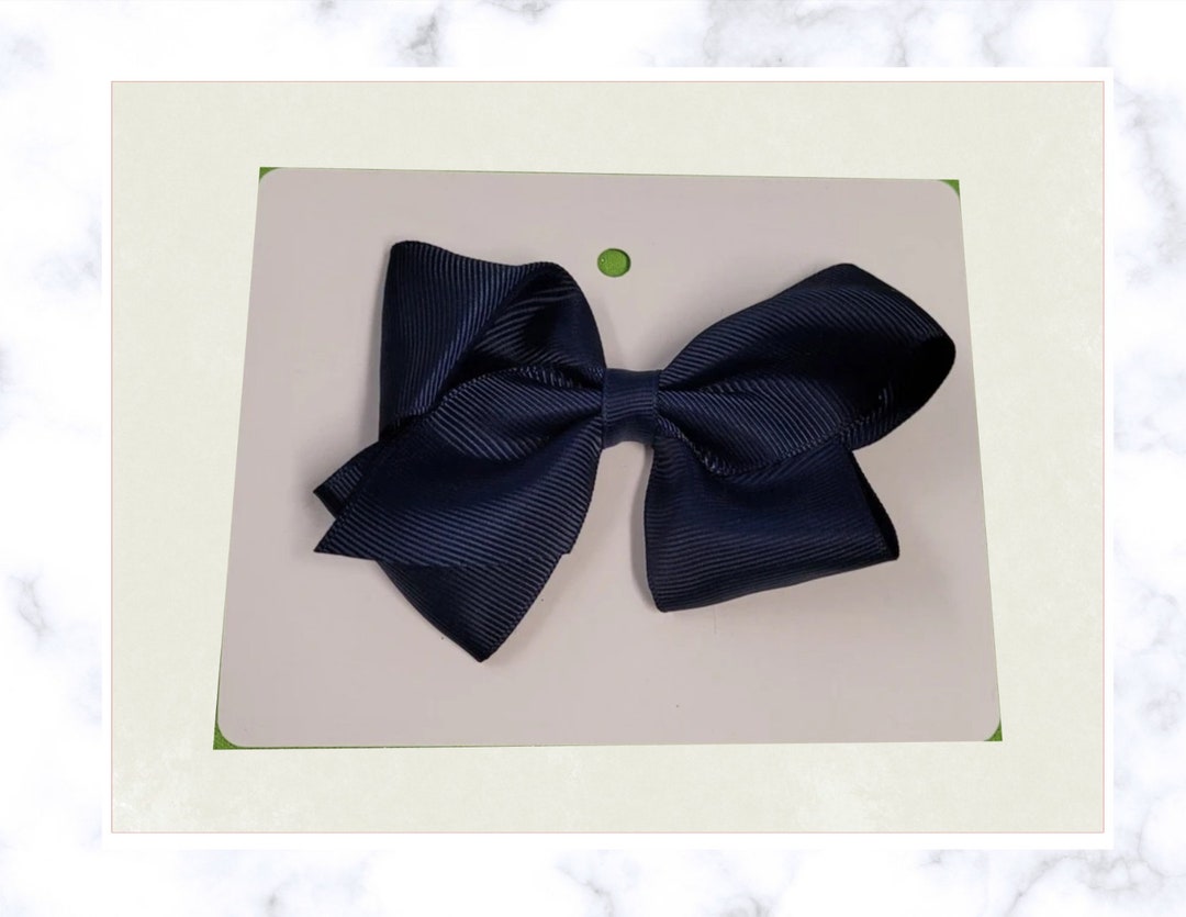 Hair Bow Display Card, Barrette Display Card, Cheer Bow Display, Hair ...