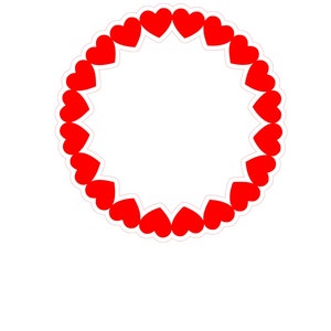 Valentine's Day, Heart Circle, Circle of Love, It's All About Love ...