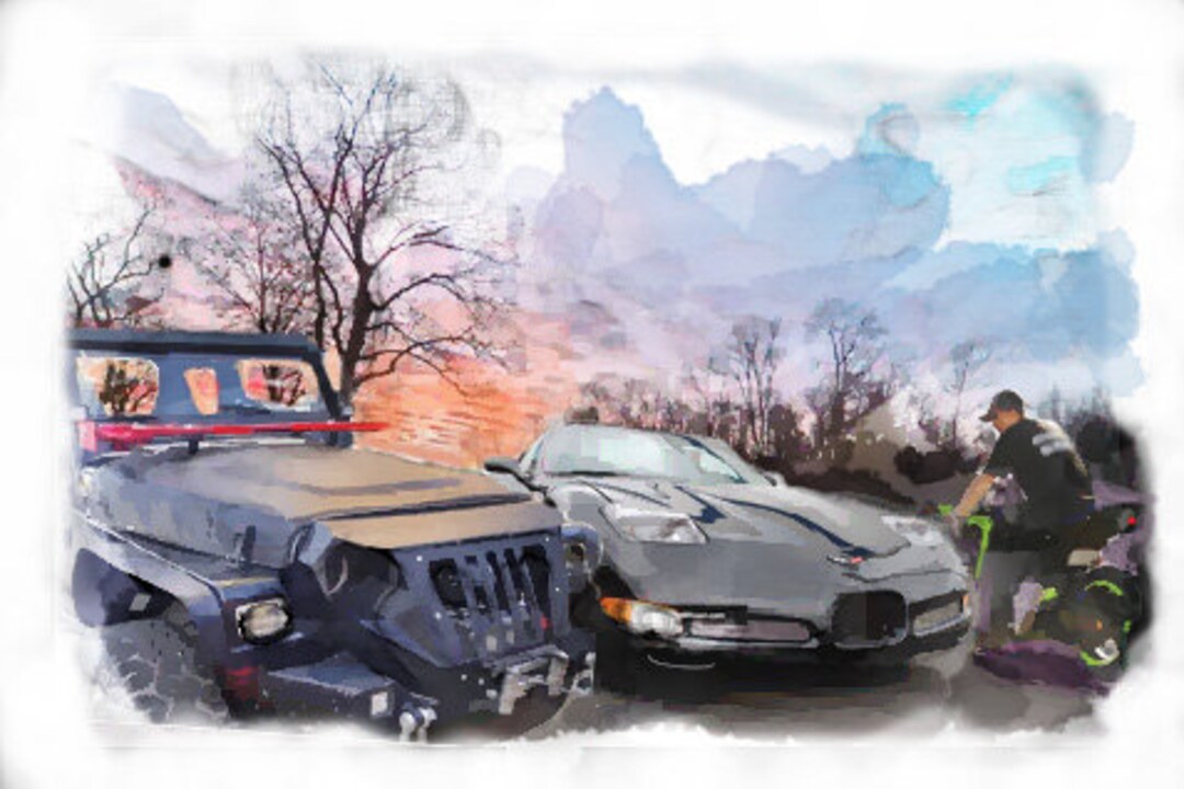 Custom Vehicle Portraits. Our Vehicles Are Special to Us and That's Why ...