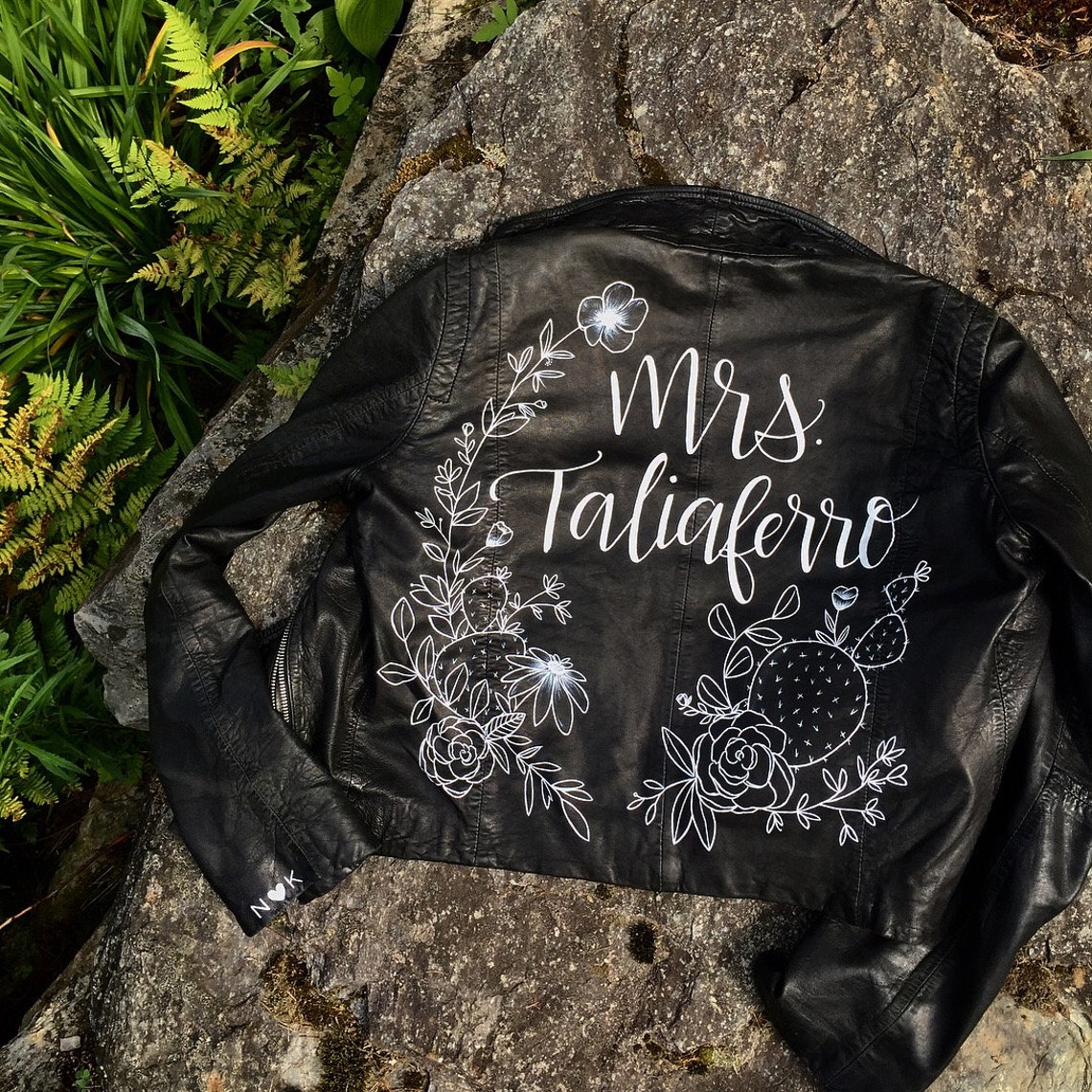 Custom Wedding Jacket Bridal Jacket Outlined Design Wedding - Etsy