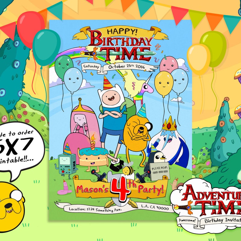 Finn and Jake Party - Etsy