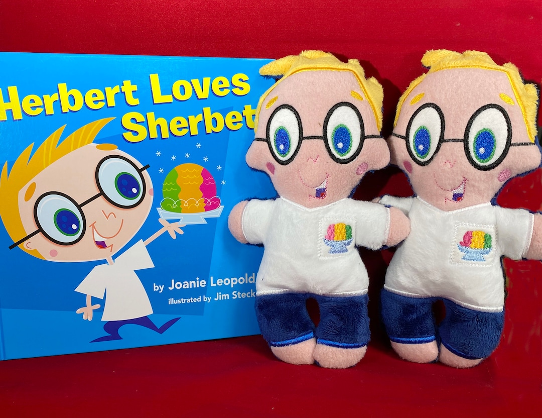 Herbert Plush Doll & Picture Book - Etsy