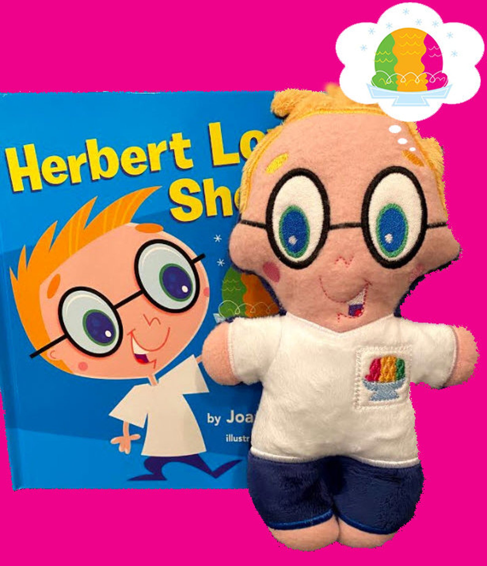Herbert Plush Doll & Picture Book - Etsy