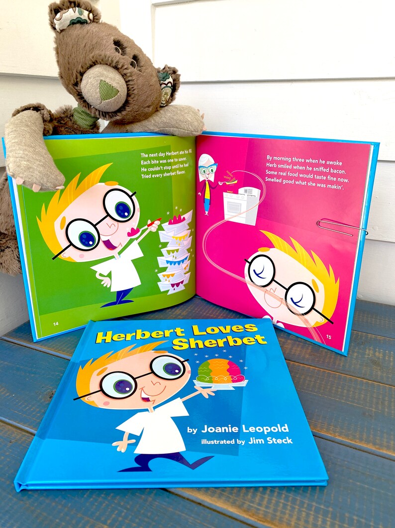 Herbert Loves Sherbet Picture Book - Etsy