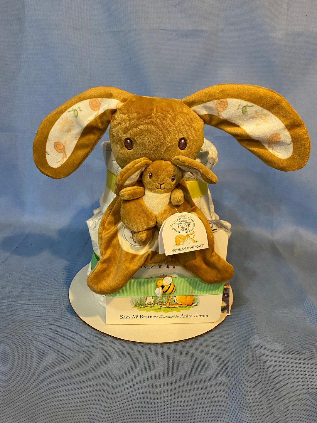Guess How Much I Love You Brown Bunny Lovey With “guess How Much I Love ...
