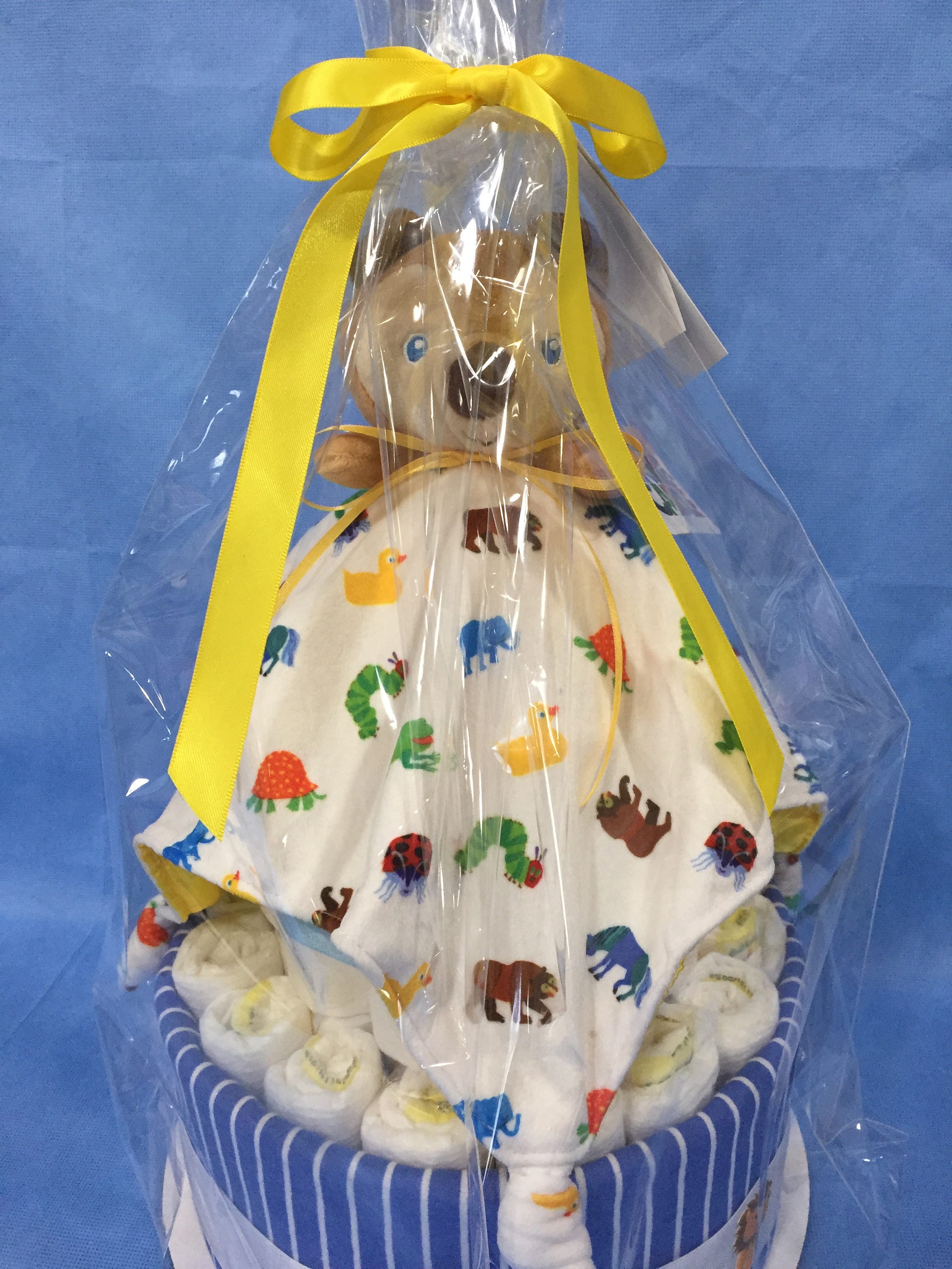 Eric Carle Brown Bear Snuggle Diaper Cake! Plush, Gender Neutral, Two ...