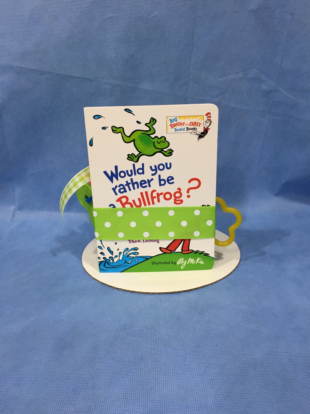 Mini Dr. Seuss would You Rather Be A Bullfrog Diaper Cake Unique Gender ...