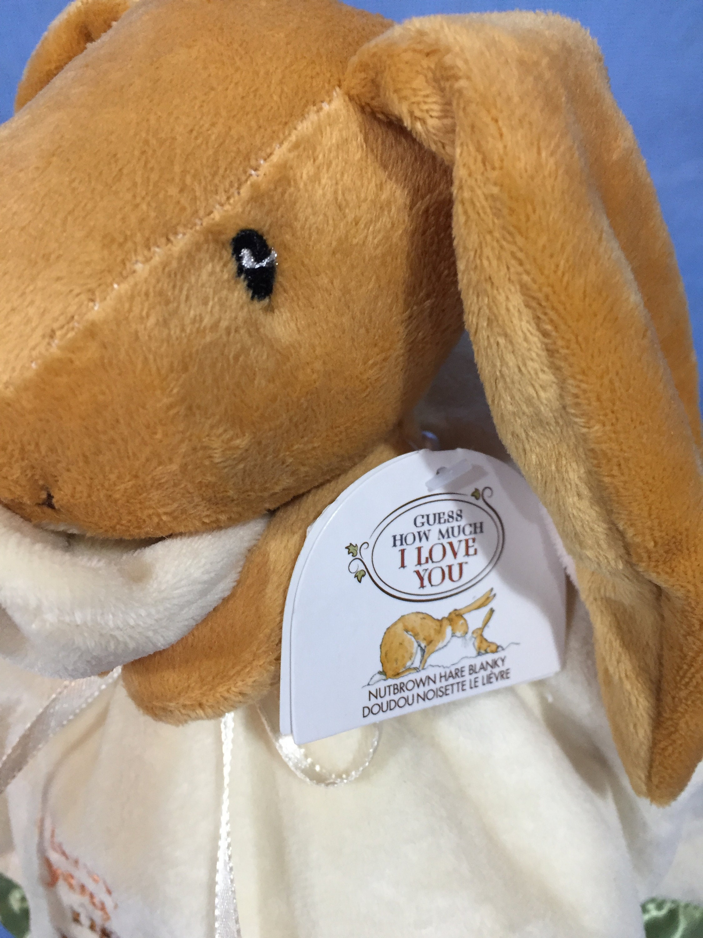 Brown Rabbit I Love You To The Moon and Back Snuggle Diaper Cake ...