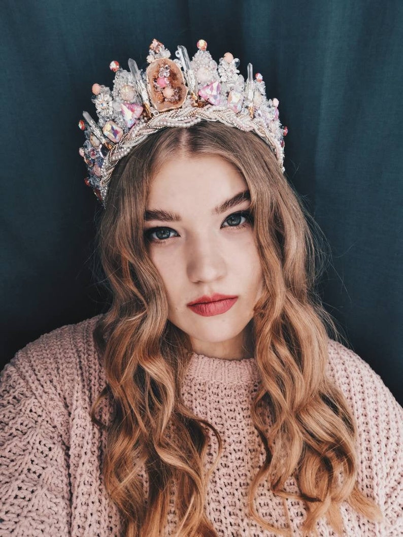 Fantastic fairy crown crown for bride crown for elf | Etsy