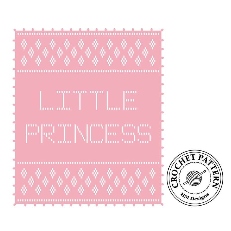 Princess Crochet Blanket - Etsy