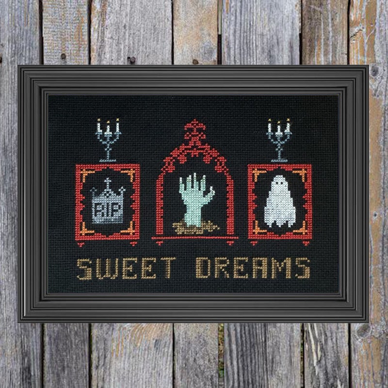 Gothic Cross Stitch Pattern - Etsy