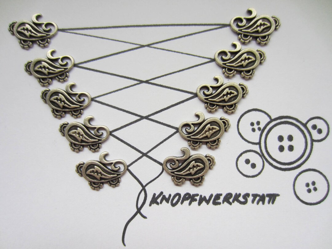 10 Metal Bodice Eyelets 5 Pairs, Dirndola Eyelets, Bodice Hooks, Lace ...