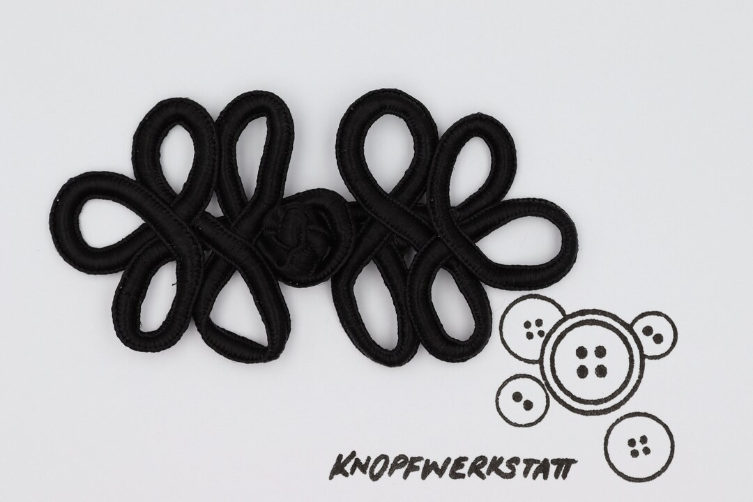 1 Handmade Clasp, Frog With Button, Garment Clasp, Traditional Clasp ...