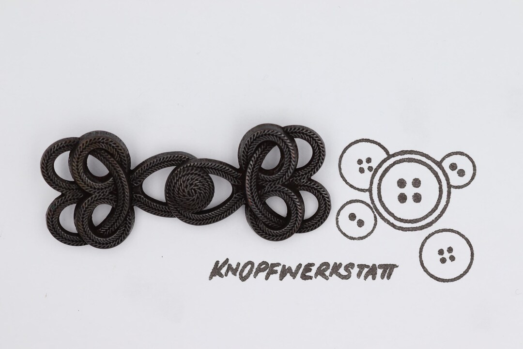 1 Metal Garment Hook, Garment Clasp, Traditional Costume Clasp, Buckles ...