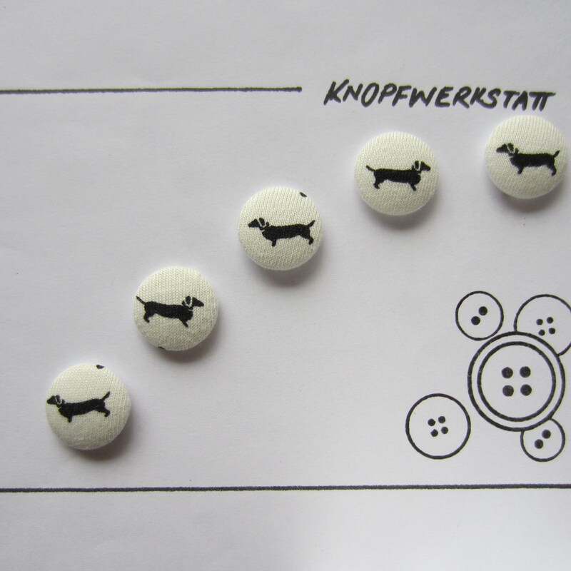 Dachshund Buttons - Etsy