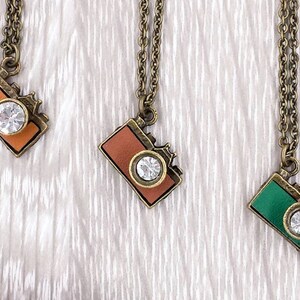 Camera Necklace, Mini Camera Pendant Necklace, Picture Photo ...
