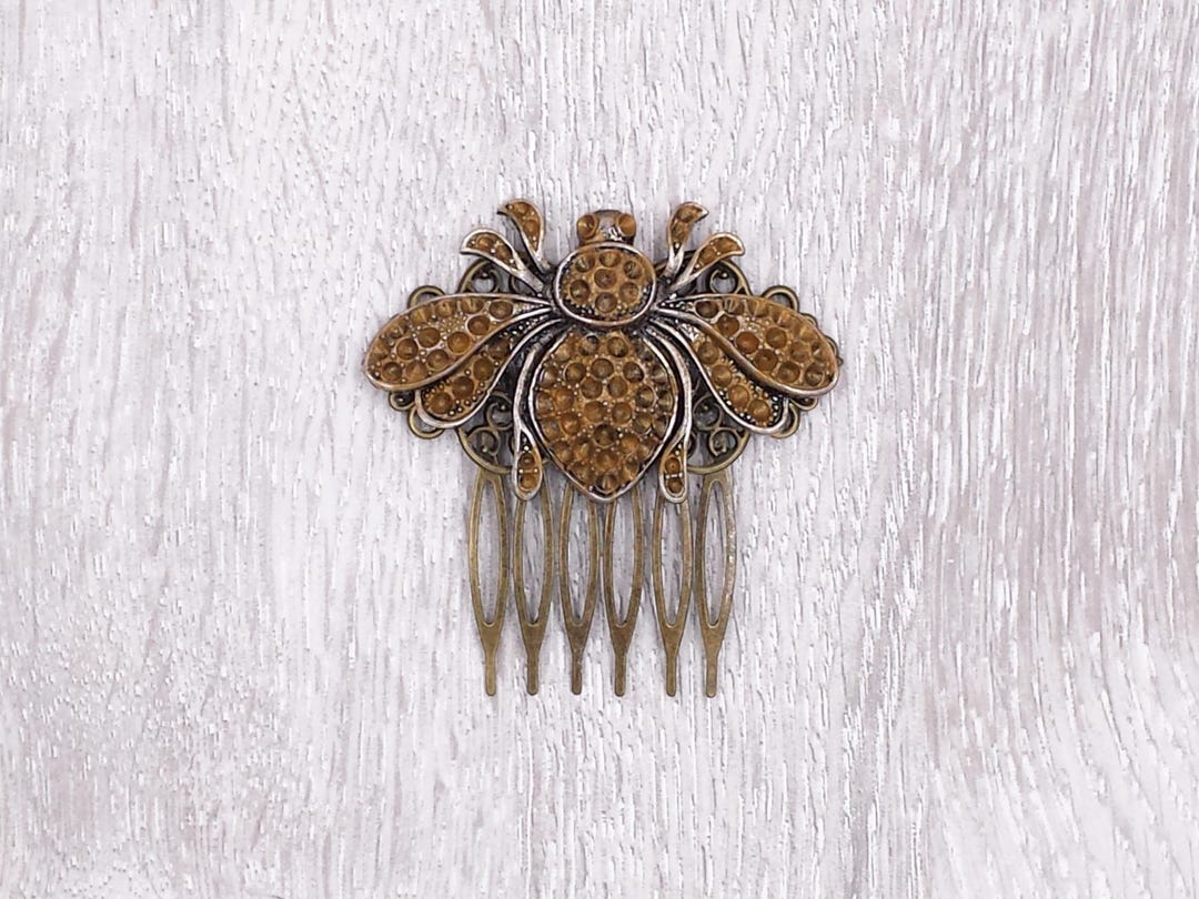 Bee Hair Comb- Bumblebee Queenbee Head Piece Woodland Inspired Nature ...