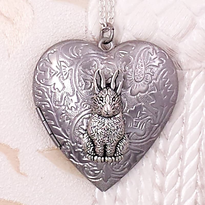 Bunny Locket - Etsy