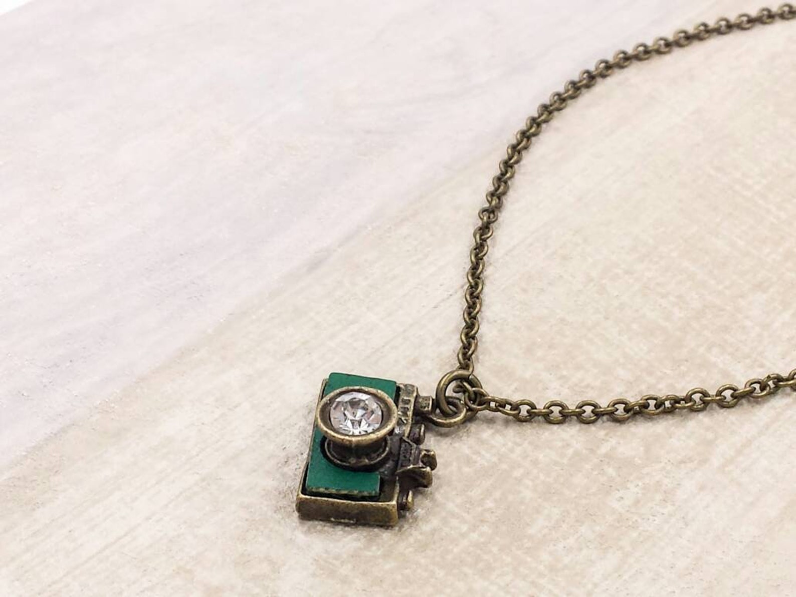 Camera Necklace Mini Camera Pendant Necklace Picture Photo | Etsy