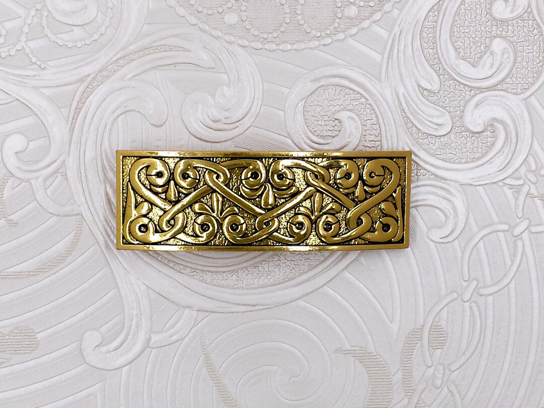 Celtic Barrette (one Piece) Celtic Swirl Knot Hair Clip Hair ...