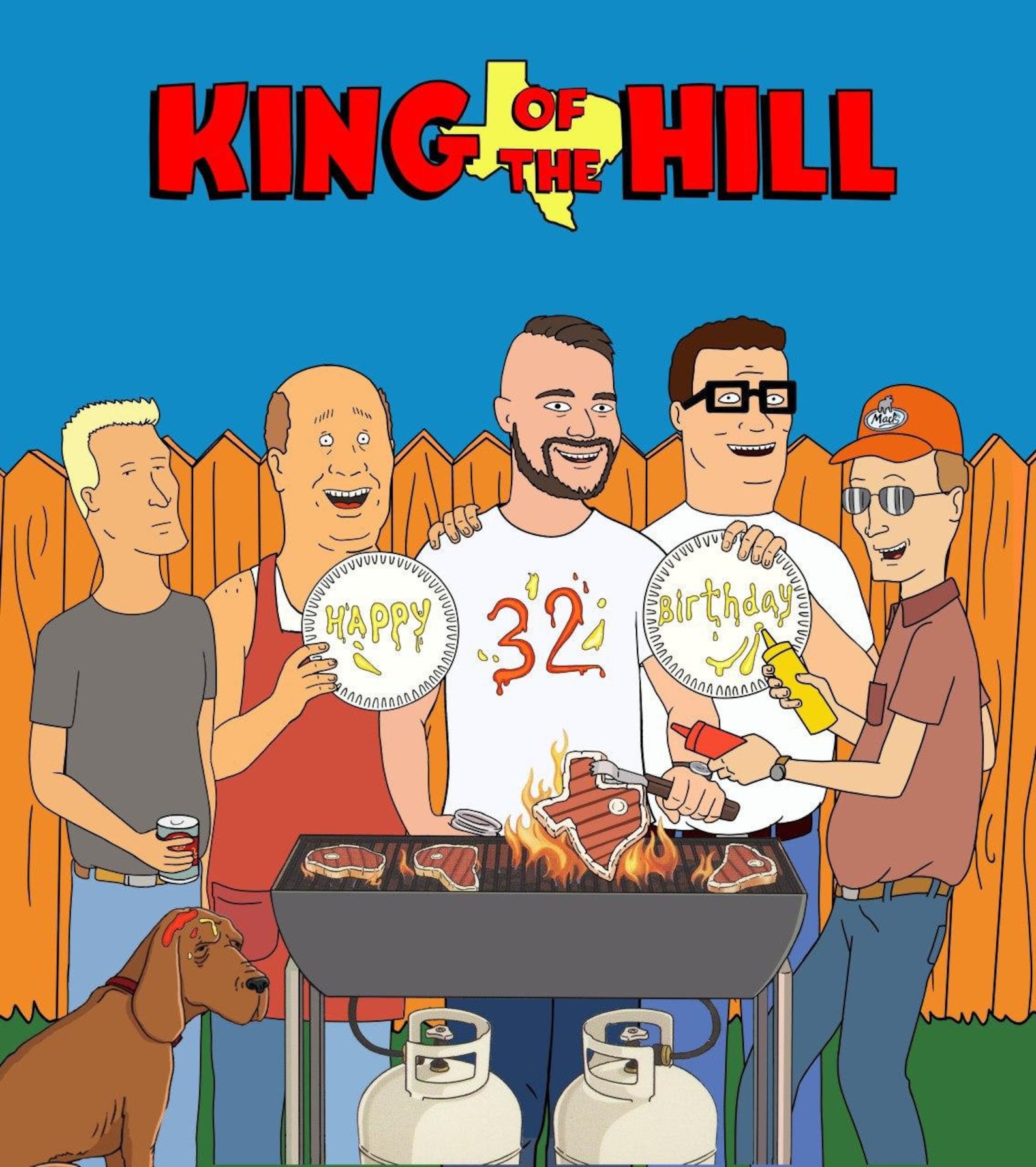 Custom Cartoon Commission Art Personalized Birthday Gift - Etsy