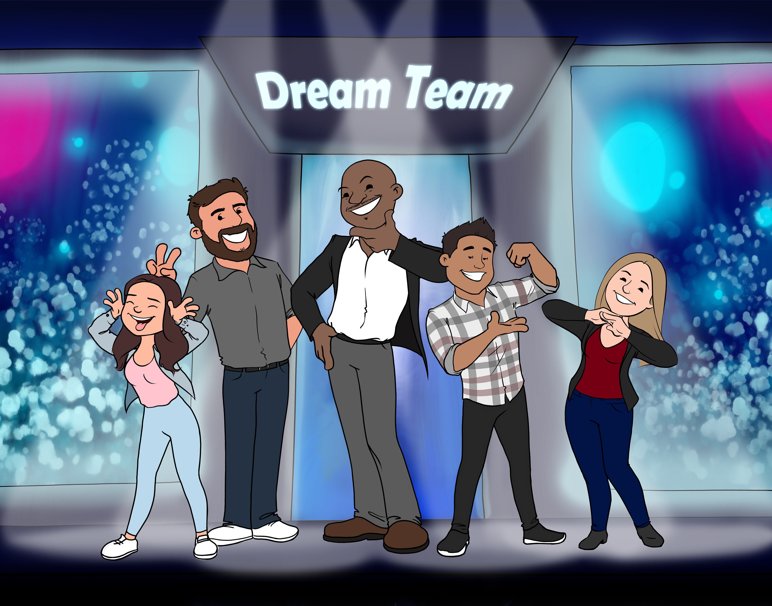 Funny Work Group Photos