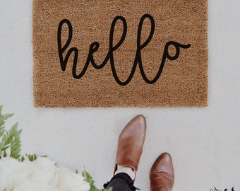 Welcome mat | Etsy