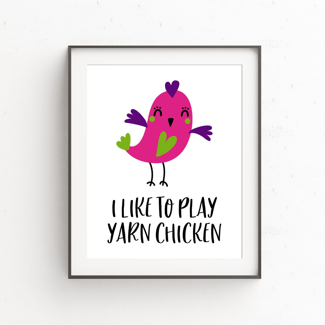 Set of 3 Knitting Posters Crafters Print Yarn Poster - Etsy