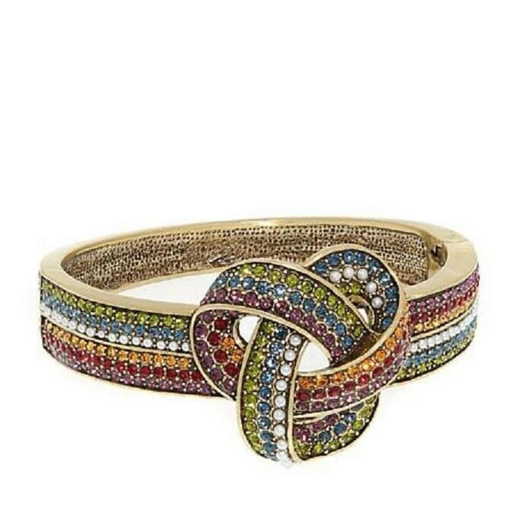 Heidi Daus Forget Me Knot Crystal Bracelet Medium Large New - Etsy