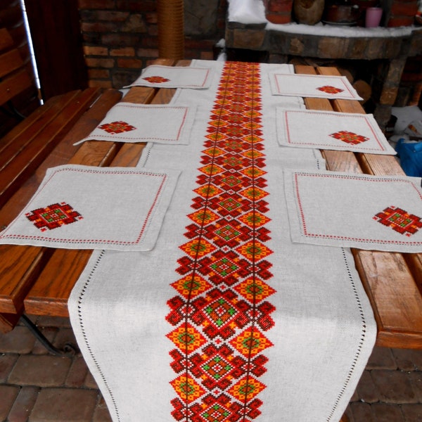 Rustic Table Runner - Etsy
