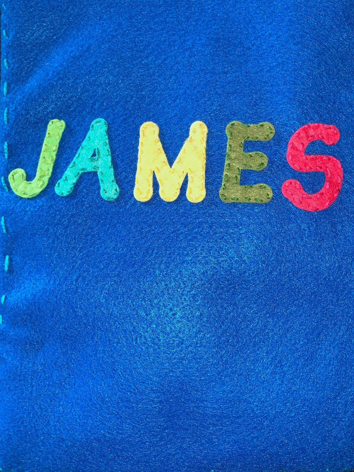 Personalized Handmade Soft Name Books 1st Birthday Gift Kids Baby Gift ...