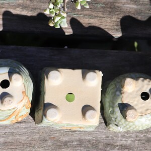 2.5 Inch Handmade Ceramic Small Planter With Whole for Succulents and ...