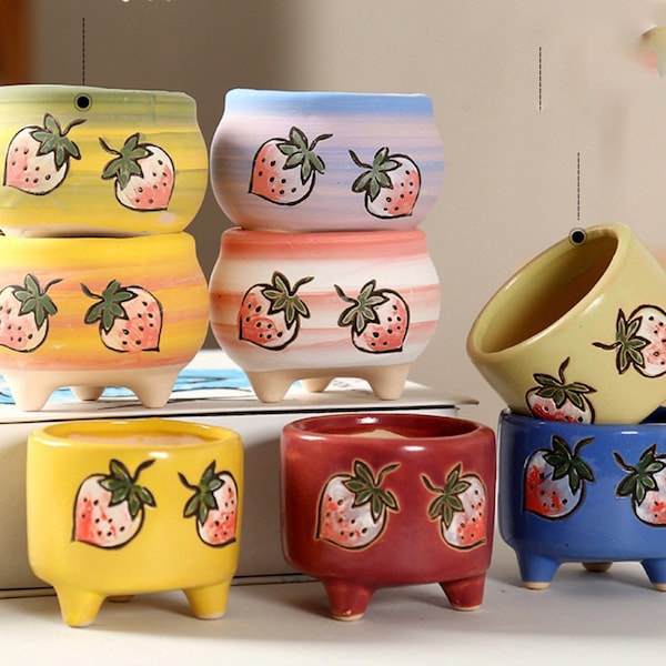 Small Ceramic Planter - Etsy