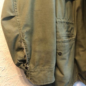 Vintage Army Green Canvas Jacket - Etsy