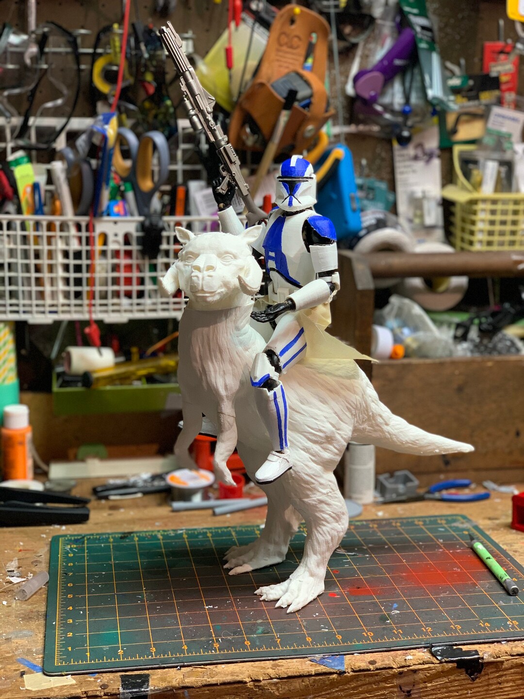 Sideshow Tauntaun Riding Mount (1:6th Scale) - Etsy