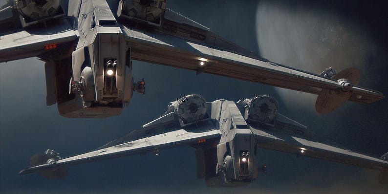 Starwars- LA-AG (imperial Gunship) - EC Henry Inspired - Xwing Tabletop ...