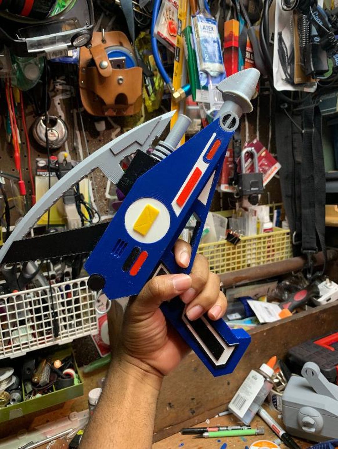 3D Printed Astro Blaster Prop: Power Rangers in Space Replica - Etsy