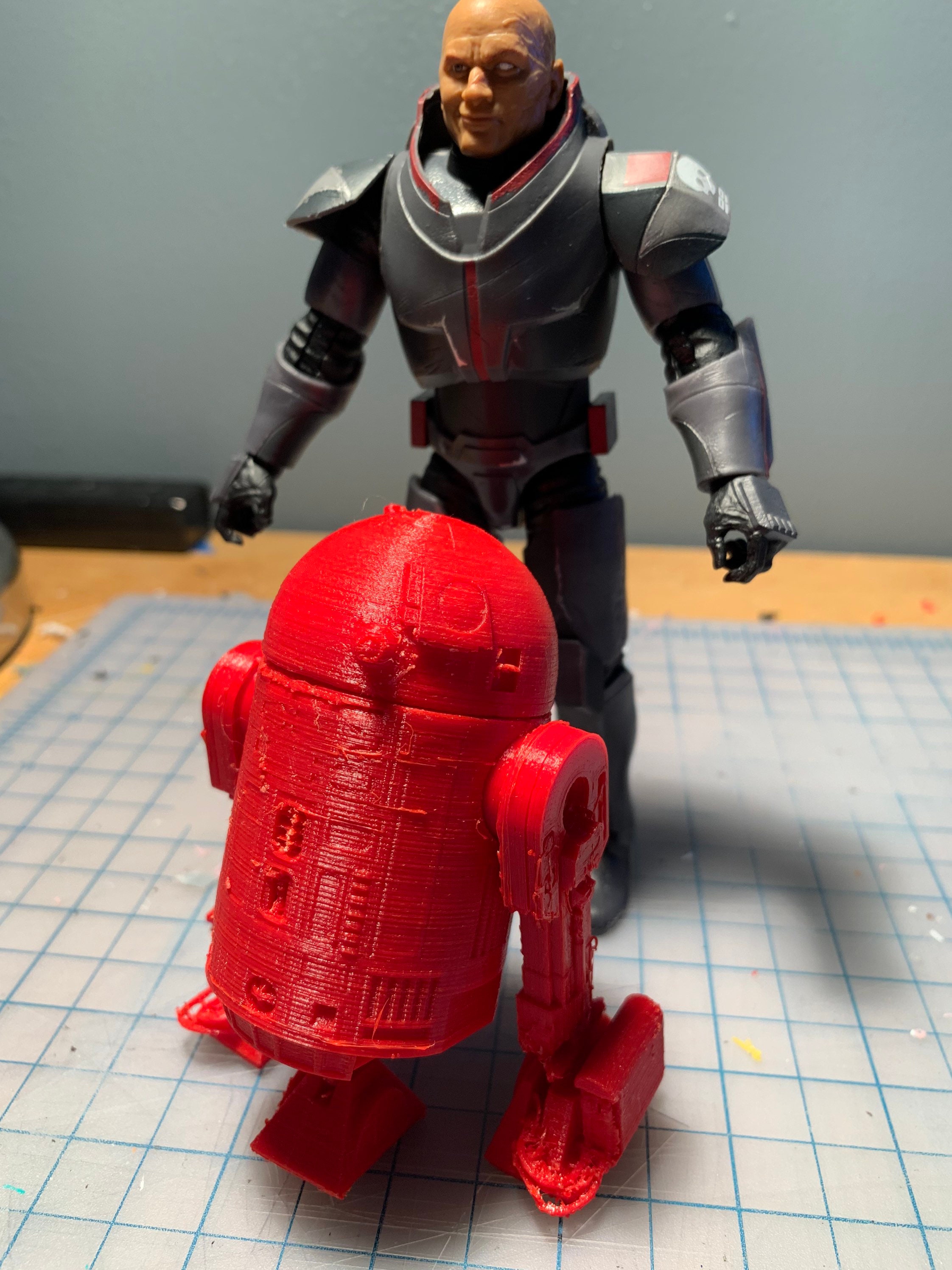 R2-unit Astromech Droid-black Series Scale - Etsy