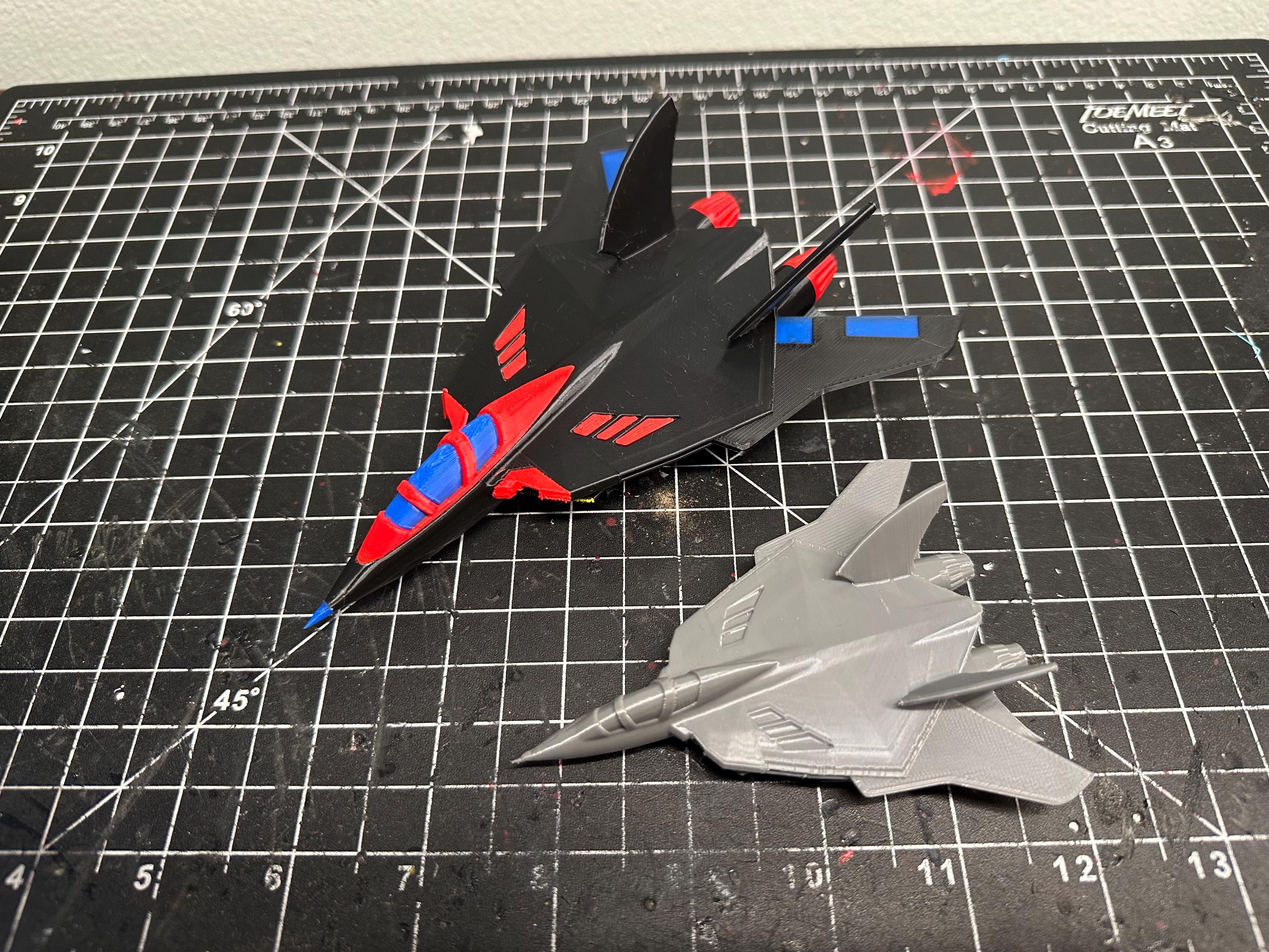 Swat Kats: Turbokat Jet // 3d Print - Etsy