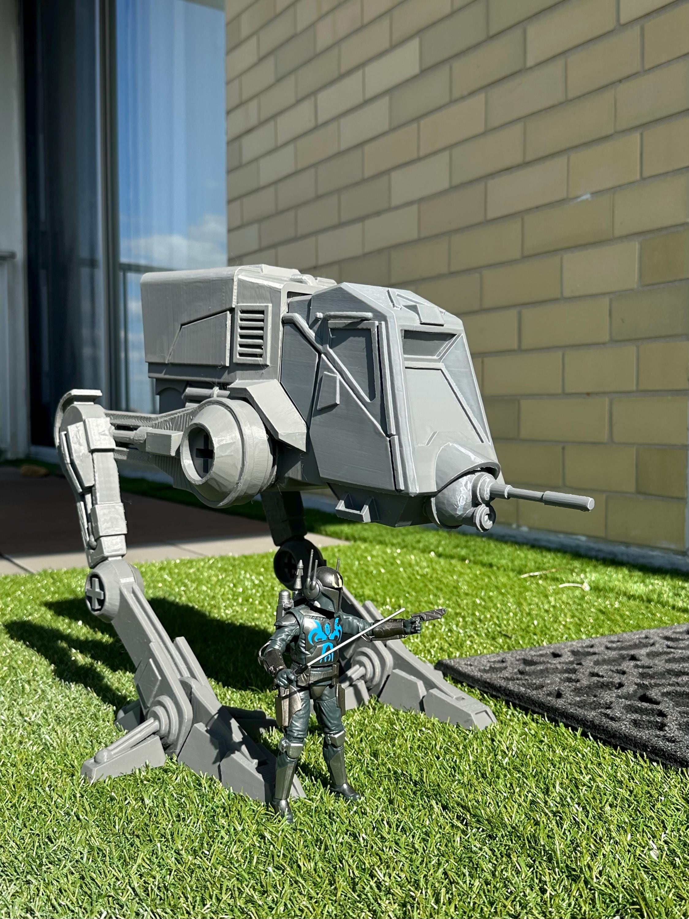 Republic AT-PT Walker Model: Star Wars Legion, Micro Galaxy & Vintage ...