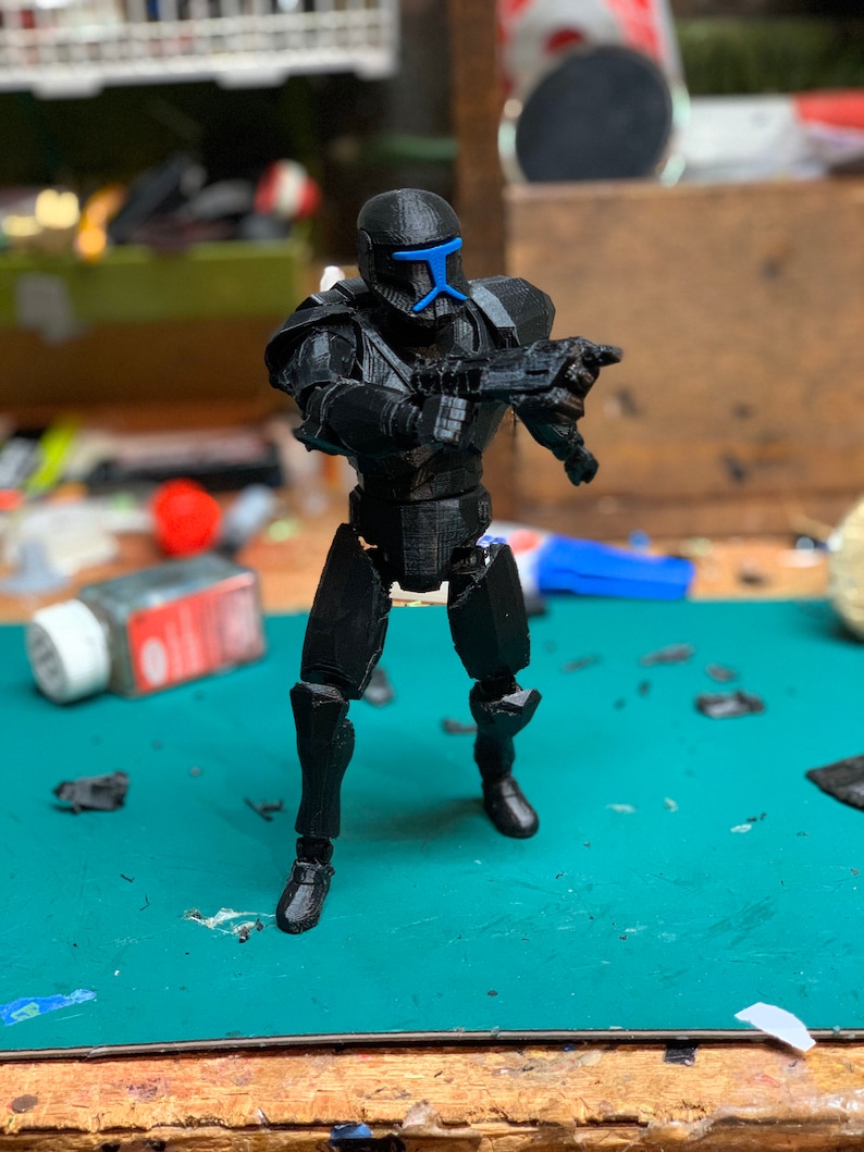 Republic Commando Action Figure - Etsy